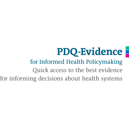 PDQ-Evidence for Informed Health Policymaking